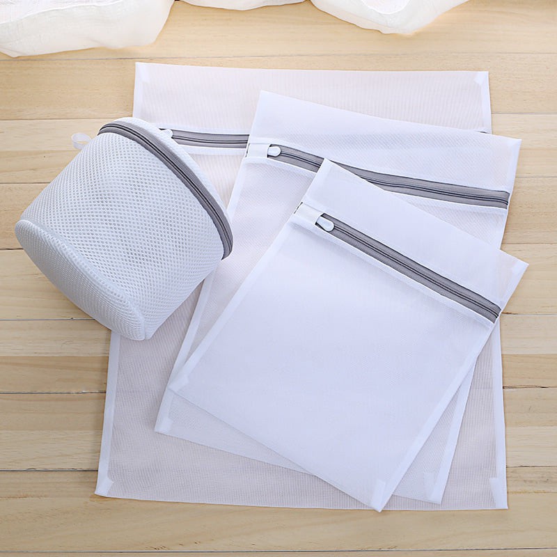 Eco Friendly Reusable Mesh Pouch Washing Machine Laundry Filter Bag ...