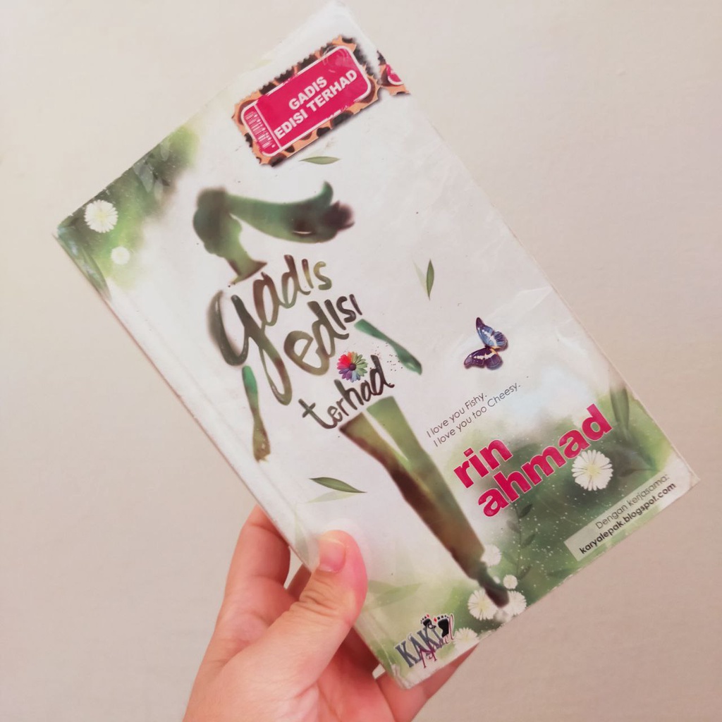 [novel Melayu Terpakai Preloved Secondhand]gadis Edisi Terhad Rin