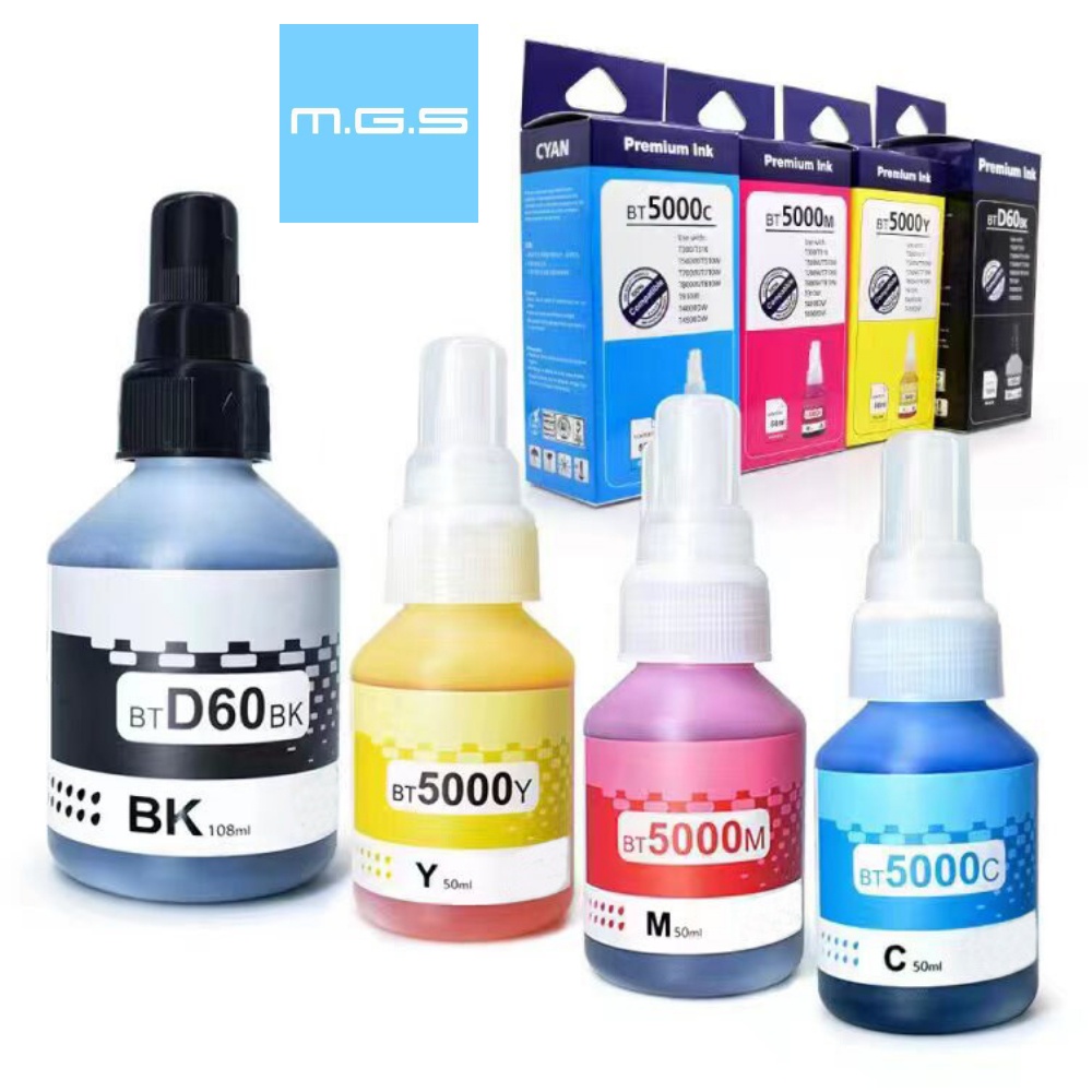 BRO OEM T220 T420W T520W T720DW T510W T310 Compatible Refill ink BT60BK ...