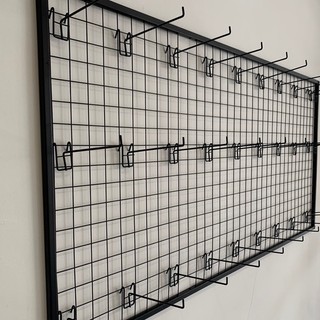 RoyalRack Wire Mesh Netting with Frame for Wire Hook Hanger Wall ...