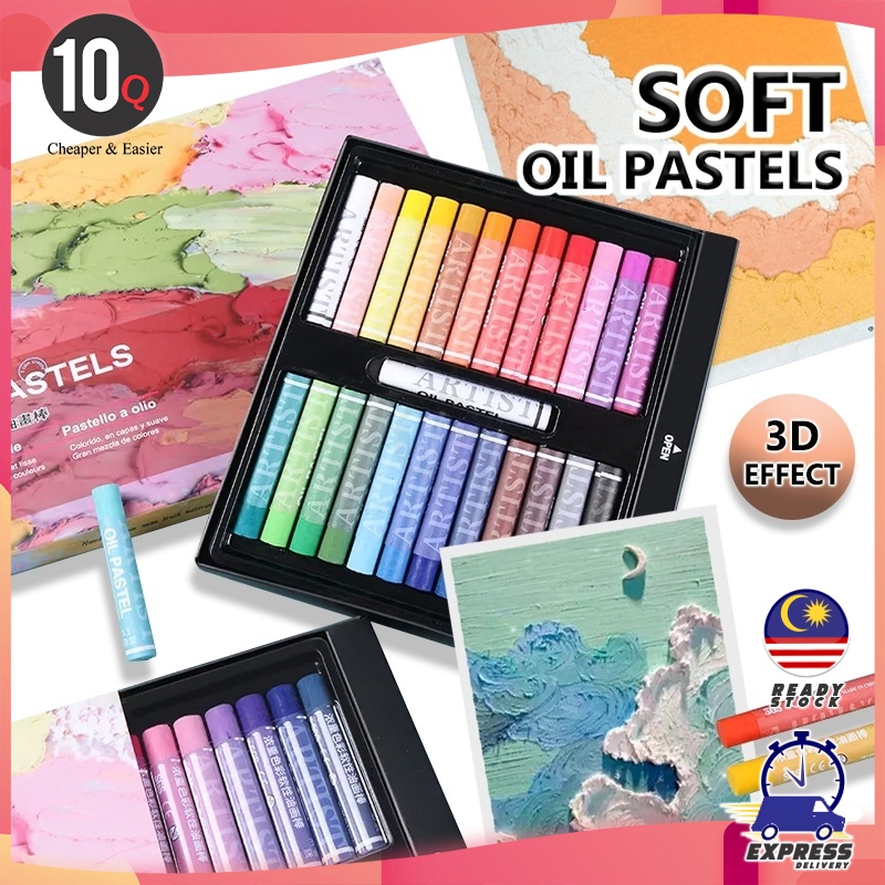Giorgione Super Soft Artist Oil Pastels Set 3D Painting 12/24/36/48 ...