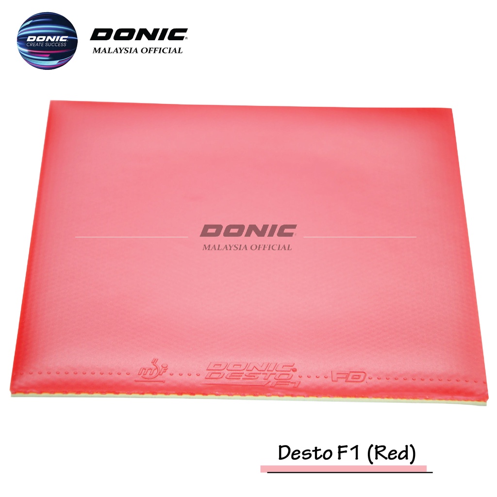 Donic Desto F1 Good Speed Spin Table Tennis Rubber | Shopee Malaysia