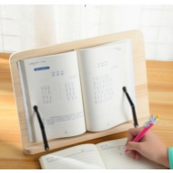 Student Reading Bookshelf Writing Board Book Easel Solid Wood Simple ...