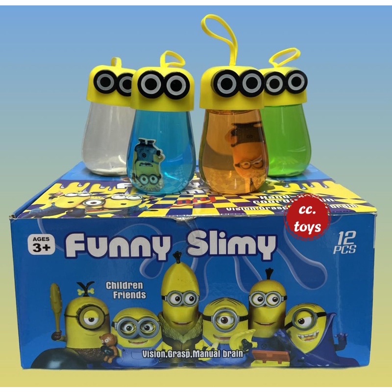 *Ready Stock* Colorful Crystal Minion Slime Despicable Me Squeeze ...