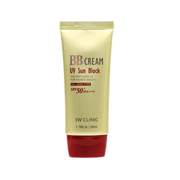 [3W CLINIC] UV Sun Block BB Cream 50ml | Shopee Malaysia