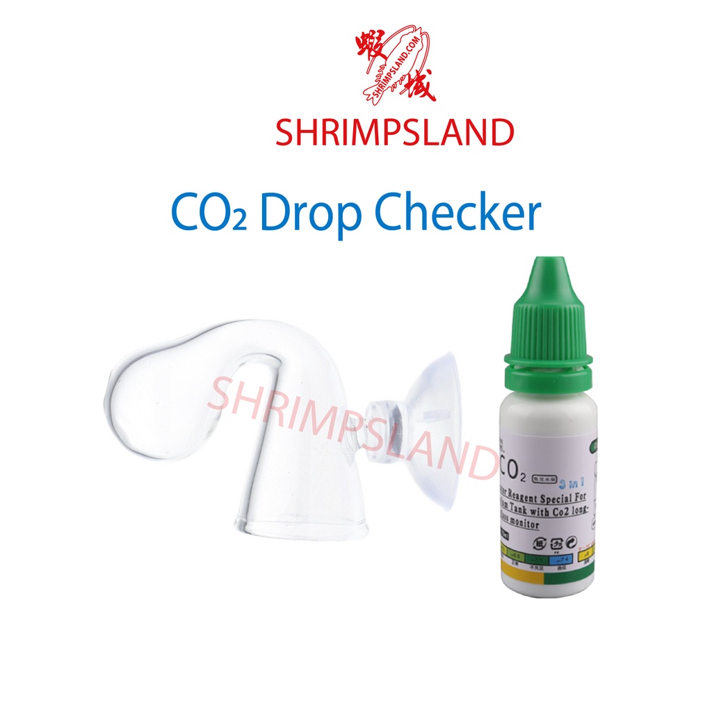 [SHRIMPSLAND] Aquarium CO2 Indicator Drop Checker | Shopee Malaysia