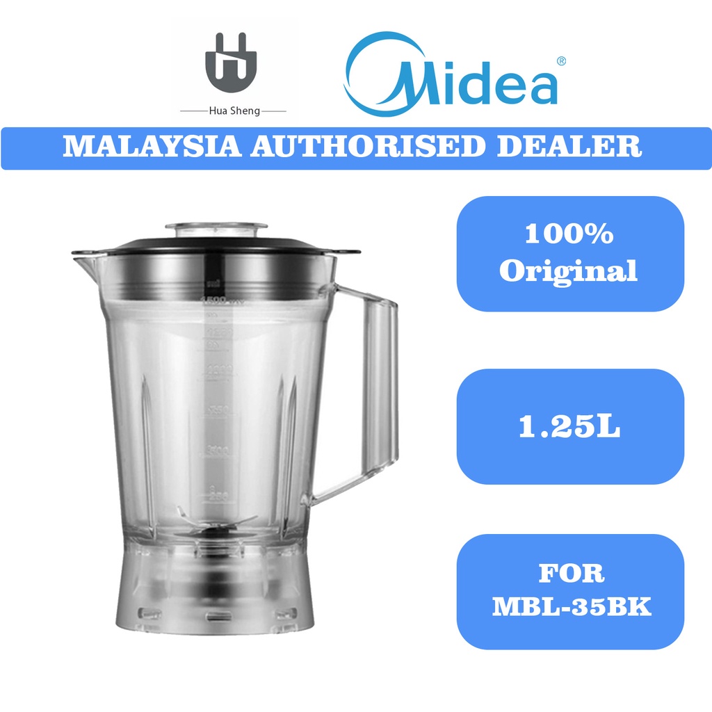 Midea Blender Jug Original MBL-35BK | Shopee Malaysia