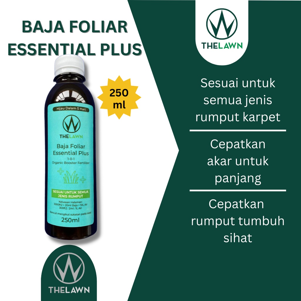 [250ML] Baja Foliar Essential Plus 1-0-1 Booster Grass Fertilizer Baja ...