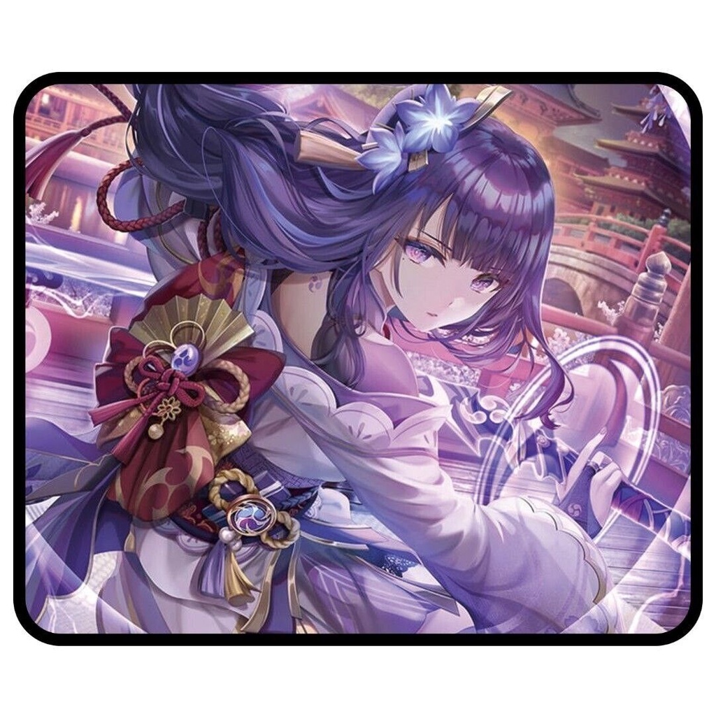 Raiden Shogun - Genshin Impact High Quality Lock Edge Gaming Anime ...