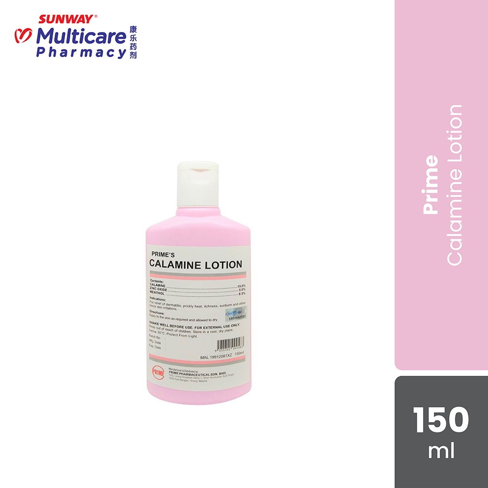 Prime Calamine Lotion 150ml | Shopee Malaysia