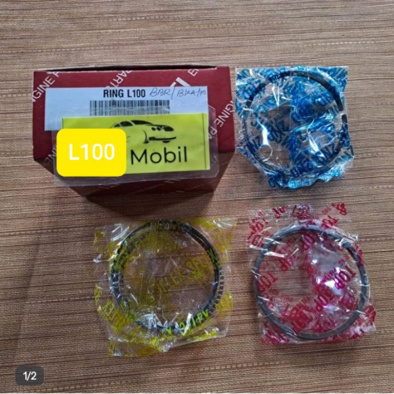 Mitsubishi L100 2 Cylinder piston Ring 33855-2G23 oversize 25 | Shopee ...
