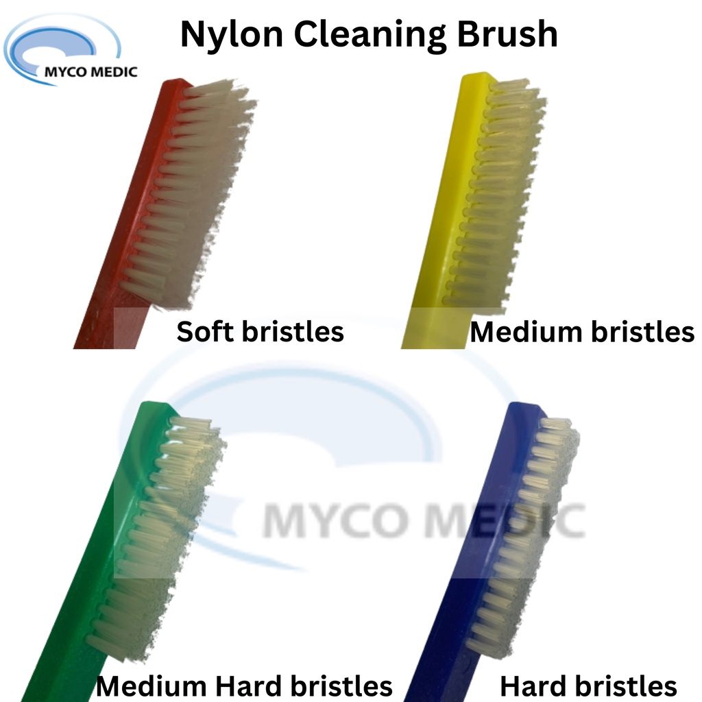Instrument Cleaning Brush / General Purpose Cleaning Brush with Flat ...