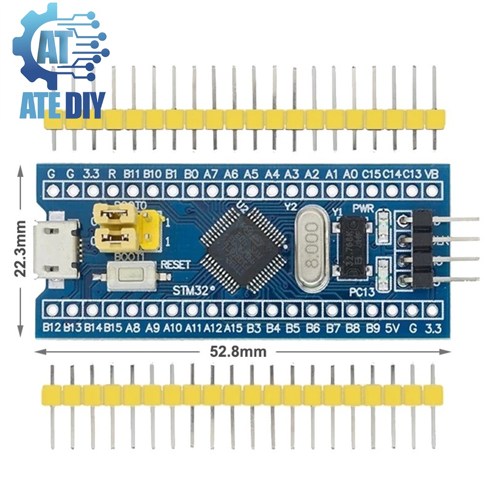 Development Circuit STM32F103C6T6 STM32F103C8T6 | Shopee Malaysia