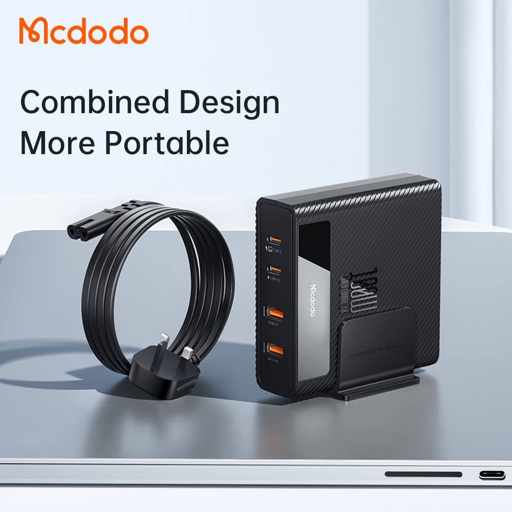 MCDODO CH-1801 PowiGaN 100W PD Quick Charging Station 2 PD + 2 USB ...