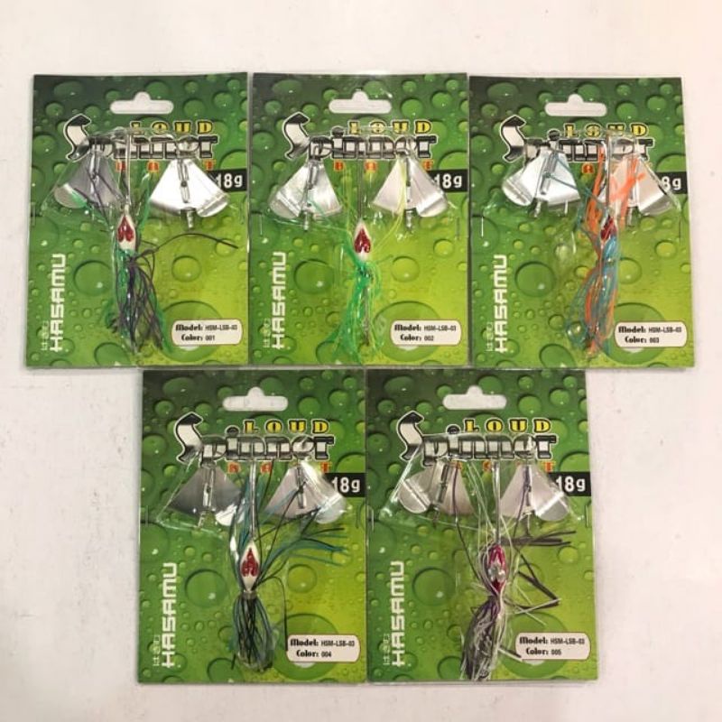HASAMU LOUD SPINNER BAIT (HSM-LSB-03) | Shopee Malaysia