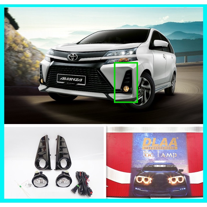 TOYOTA AVANZA 2019 - 2021 DLAA Fog Lamp Wiring Switch Complete Set | Shopee Malaysia