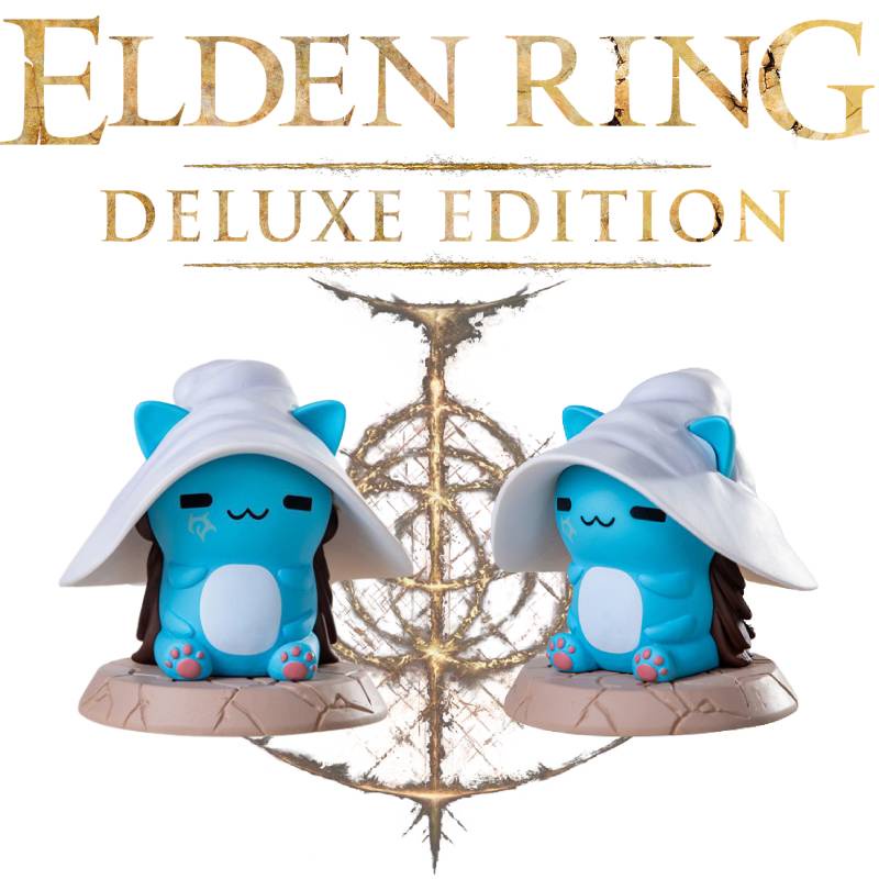 Ring-inspired Ranni Elden Cat Pvc Figure Q Version Bugcat Model Capoo ...