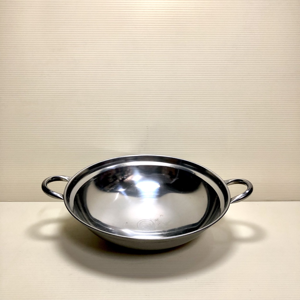 Stainless Steel Kuali Dengan Pemegang / Stainless Steel Wok With Handle ...