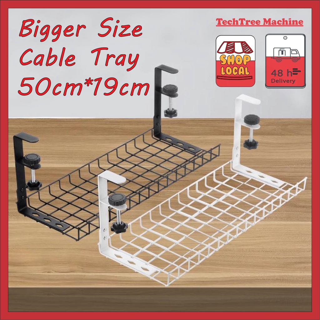 Cable Tray Cable Management Wire Organizer Tray Table Pc Cabel Manager ...