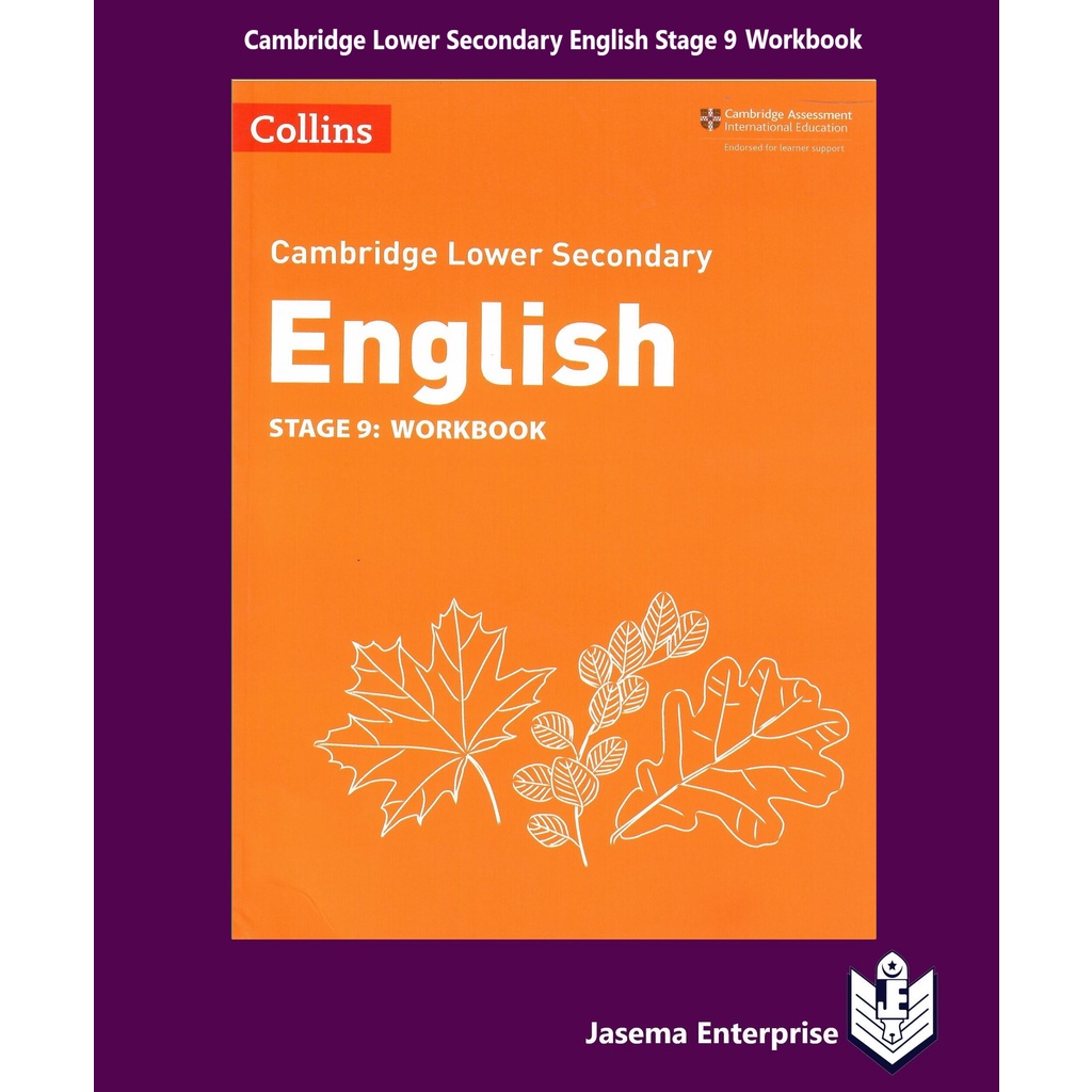 Collins Cambridge Lower Secondary English Stage 9 Workbook | Shopee ...