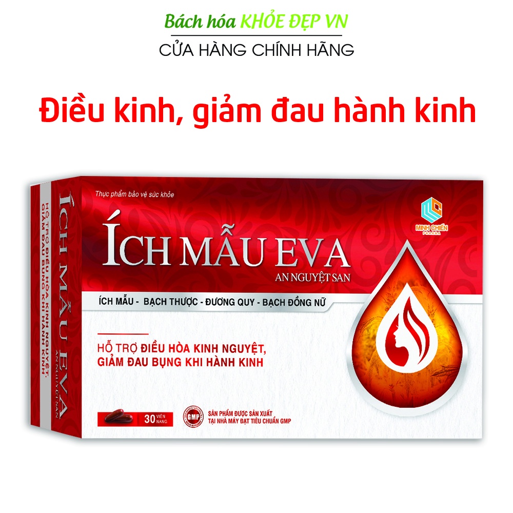Herbal Eva extract helps regulate menstruation, reduces menstrual pain ...