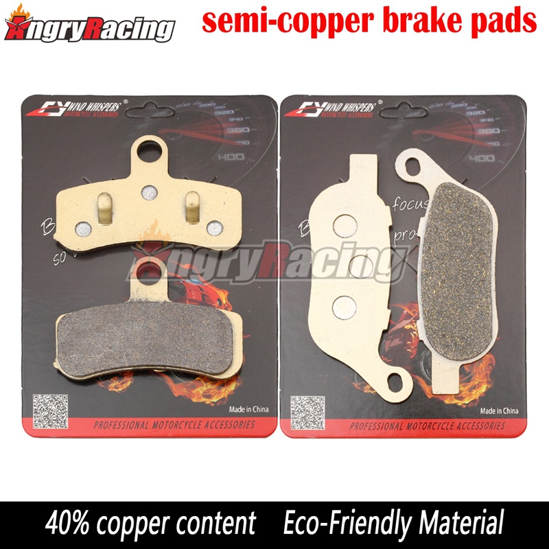Brake pads For HARLEY Low Rider Switchback Softail Slim Heritage Fat ...