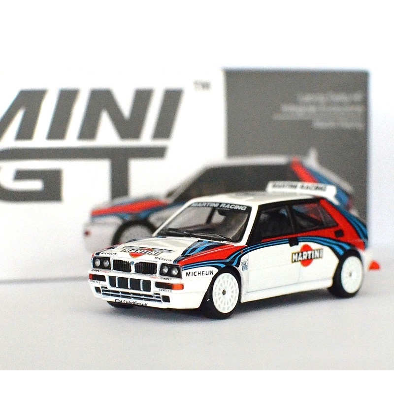 MINI GT 1/64 #300 LANCIA DELTA HF INTEGRALE EVOLUZIONE MARTINI RACING ...