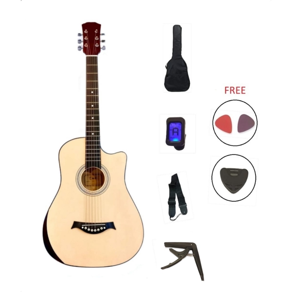 38 Inch Akustik Gitar Carbon Fiber / Gitar Akustik 38" / Acoustic ...