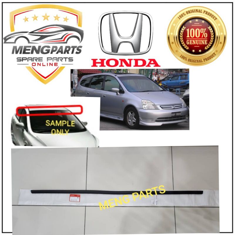 ORIGINAL HONDA STREAM S7A 2004Y FRONT WINDSHIED TOP MOULDING 73150-S7A ...