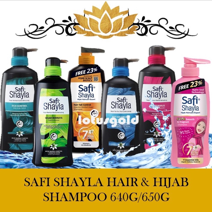 SAFI SHAYLA HAIR & HIJAB SHAMPOO 640G/650G | Shopee Malaysia