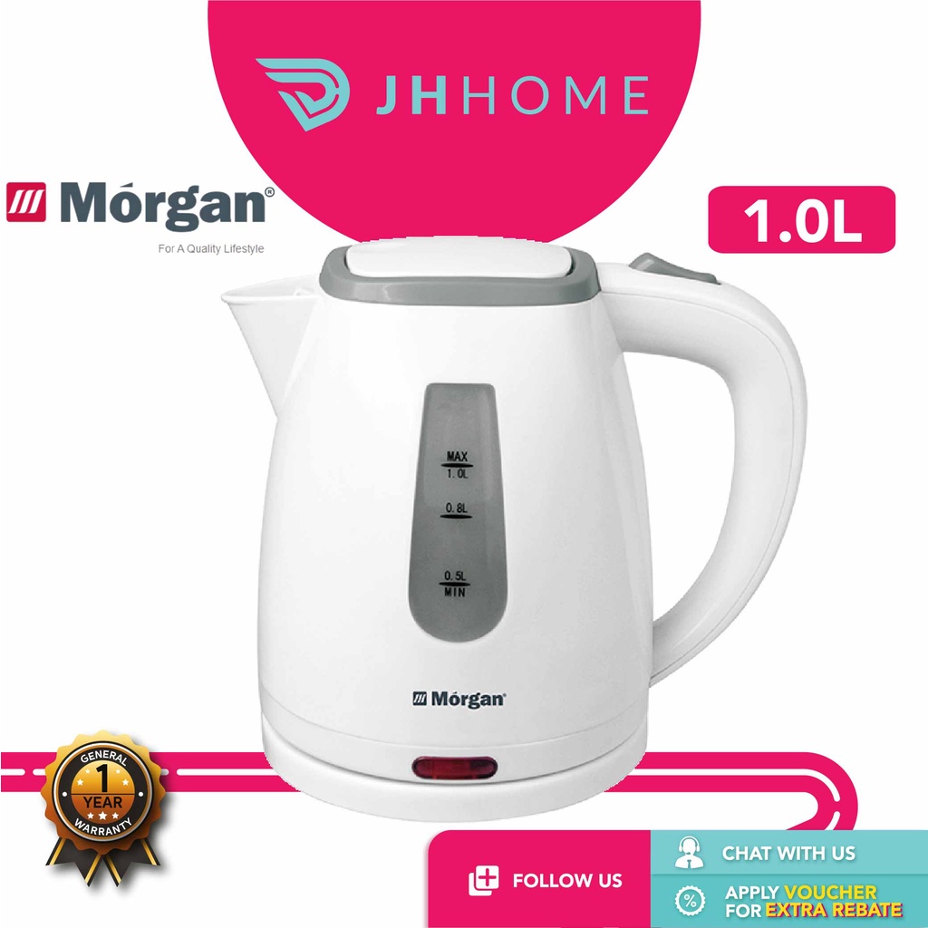 Morgan 1.0L Jug Kettle MJK-1010L | Shopee Malaysia