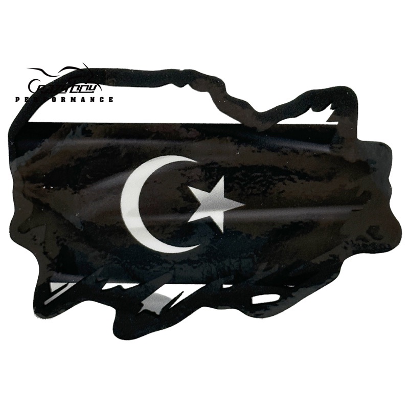 STICKER MOTOR FLAG BENDERA NEGERI VIETNAM MALAYSIA SELANGOR PERAK ...