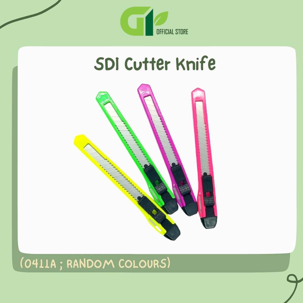 [GY Office] SDI Cutter Knife 0411A (Small) | Shopee Malaysia