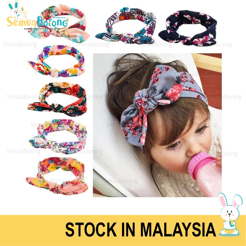 Baby Ribbon Headband Infant Girls Bow Hairband Kid Child Hair ...