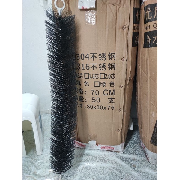 Fish Pond Filter Brush Stainless Steel Koi Pond Filter Brush (70cm ...