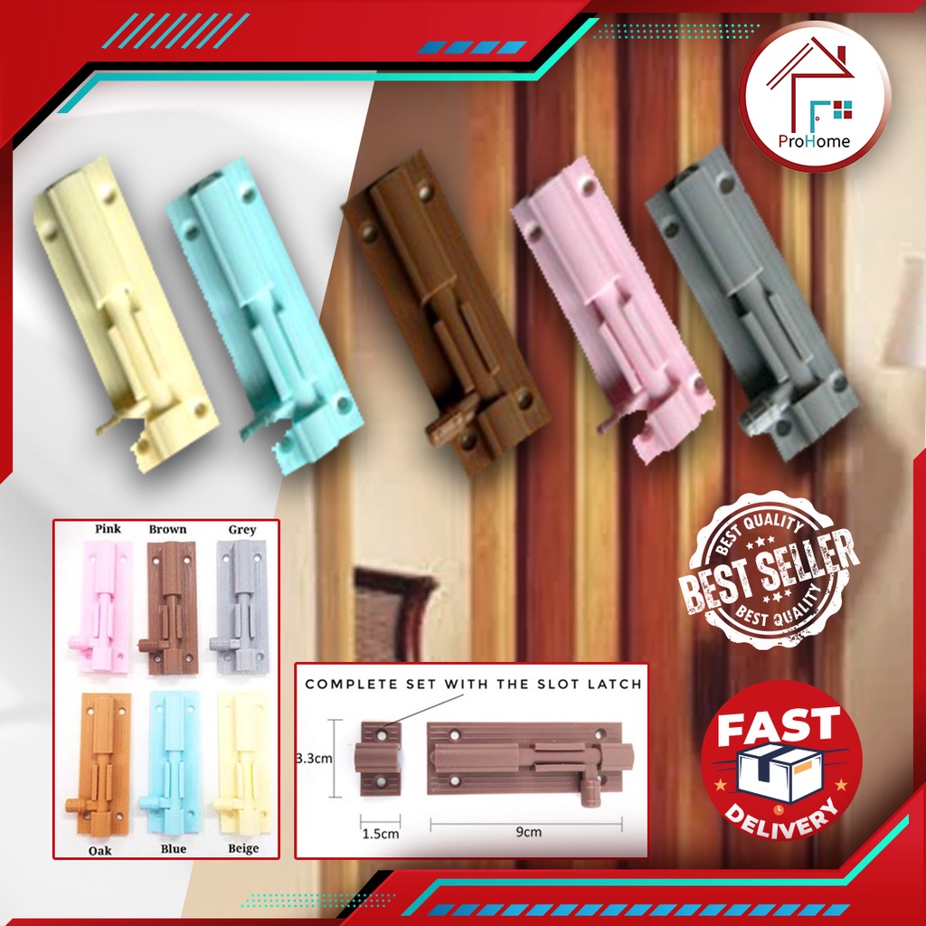 PVC DOOR LATCH / PLASTIC LATCH / SELAK PINTU TANDAS | Shopee Malaysia