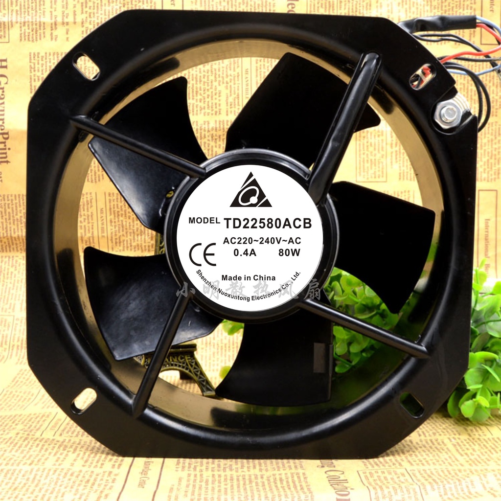 Taida All Copper Wire 22580 28080 Axial Fan 220v Industrial Distribution Box Cooling Fan 380v ...
