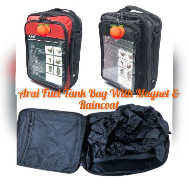 Motor Tank Bag Tankbag Tankbeg Bagtank Begtank with Magnet & Raincoat ...