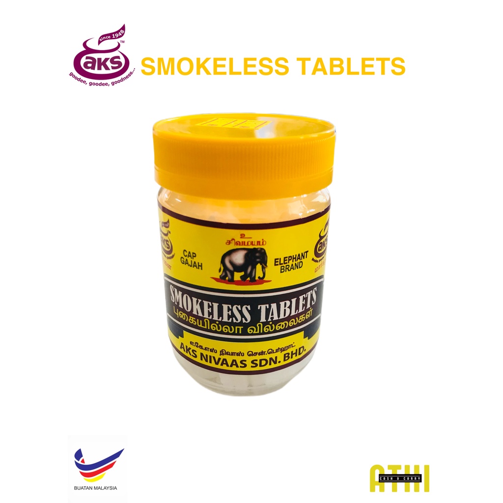 AKS SMOKELESS TABLETS 200G | Shopee Malaysia
