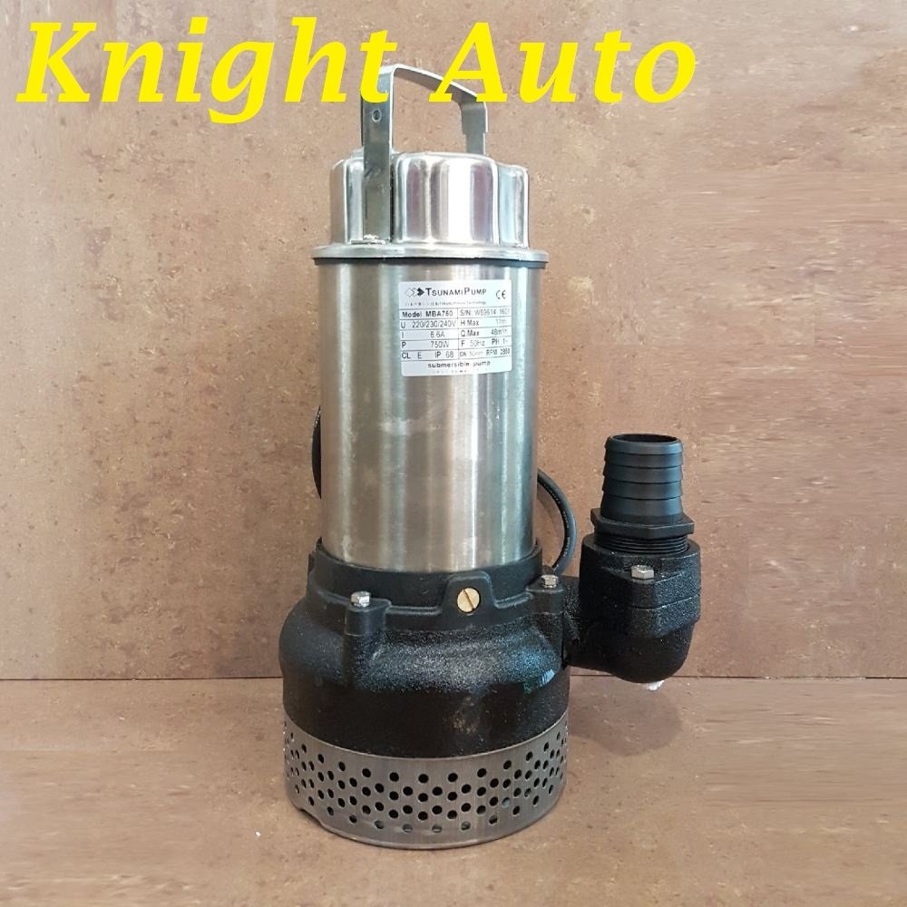 Tsunami MBA750 2" 50MM Submersible Sewage Pump 0.37KW ID30297 | Shopee ...