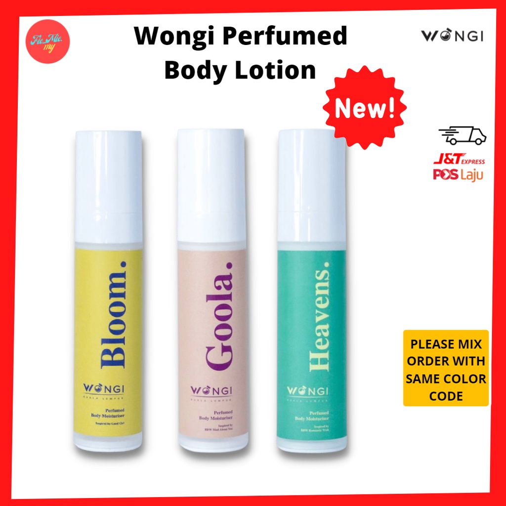 WONGI Lotion Perfume Lotion Badan Body Moisturiser Perfume 60ml Losyen ...