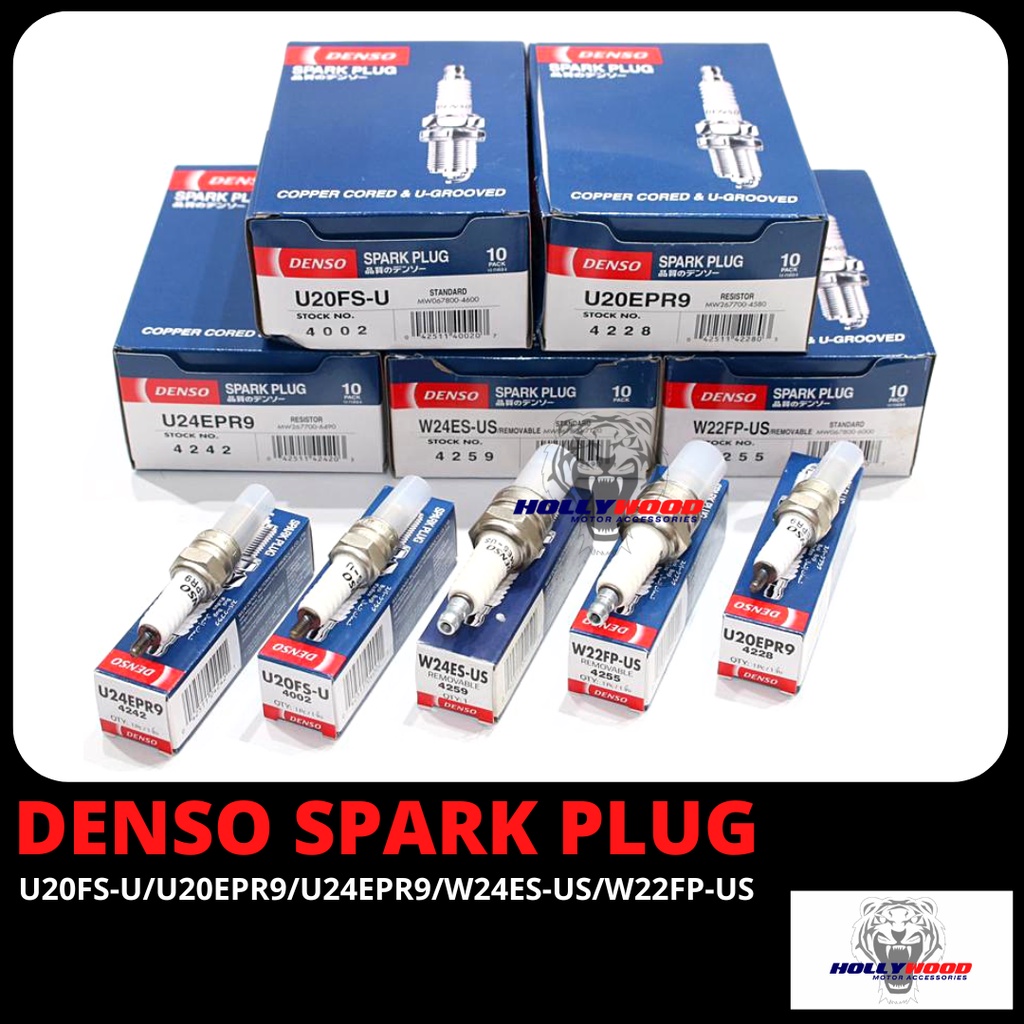 KYT DENSO SPARK PLUG MOTOR U20EPR-9 U20FS-U U24EPR-9 W22FP-US W24ES-US ...