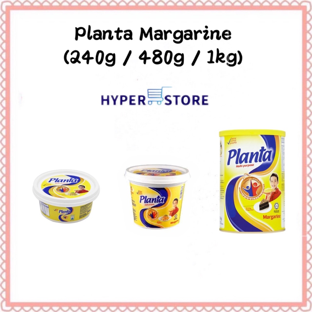 Planta Margarine (240g/480g/1kg) | Shopee Malaysia