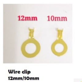 Ring Terminal Clip Wire Universal Gold Brass Car Round Terminal Wire ...