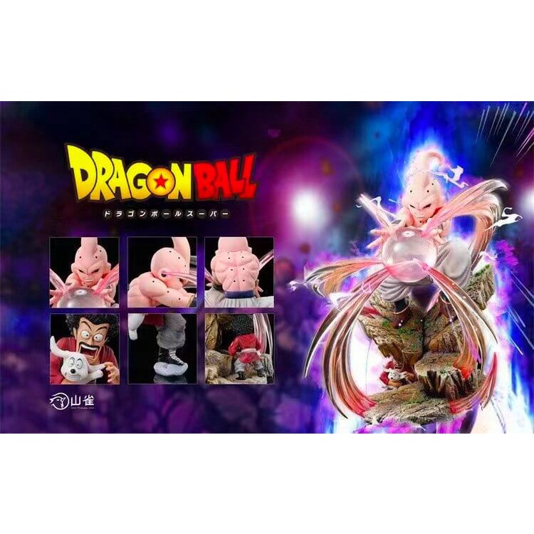 Shan Que Studio - Dragon Ball Villain Series - Majin Buu Resin Statue ...