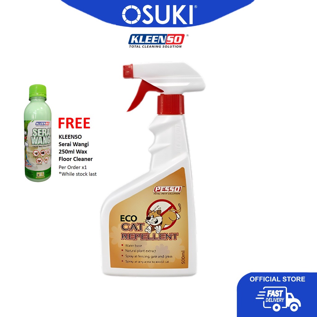 PESSO Eco Cat Repellent Spray (500ml) | Shopee Malaysia