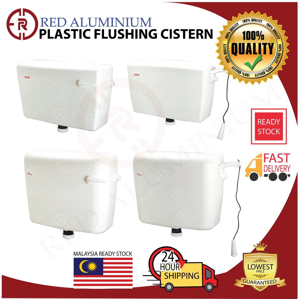 Water Tank Plastic Flushing Cistern tandas flush pam jamban | Shopee ...