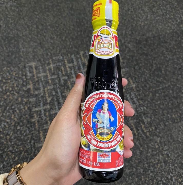 Sos Tiram Thai Cap Tukang Masak Brand MaeKrua Oyster Sauce MaeKrua ...