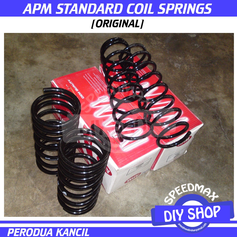 Perodua Kancil Original APM Standard Coil Springs (OEM) Standard ...