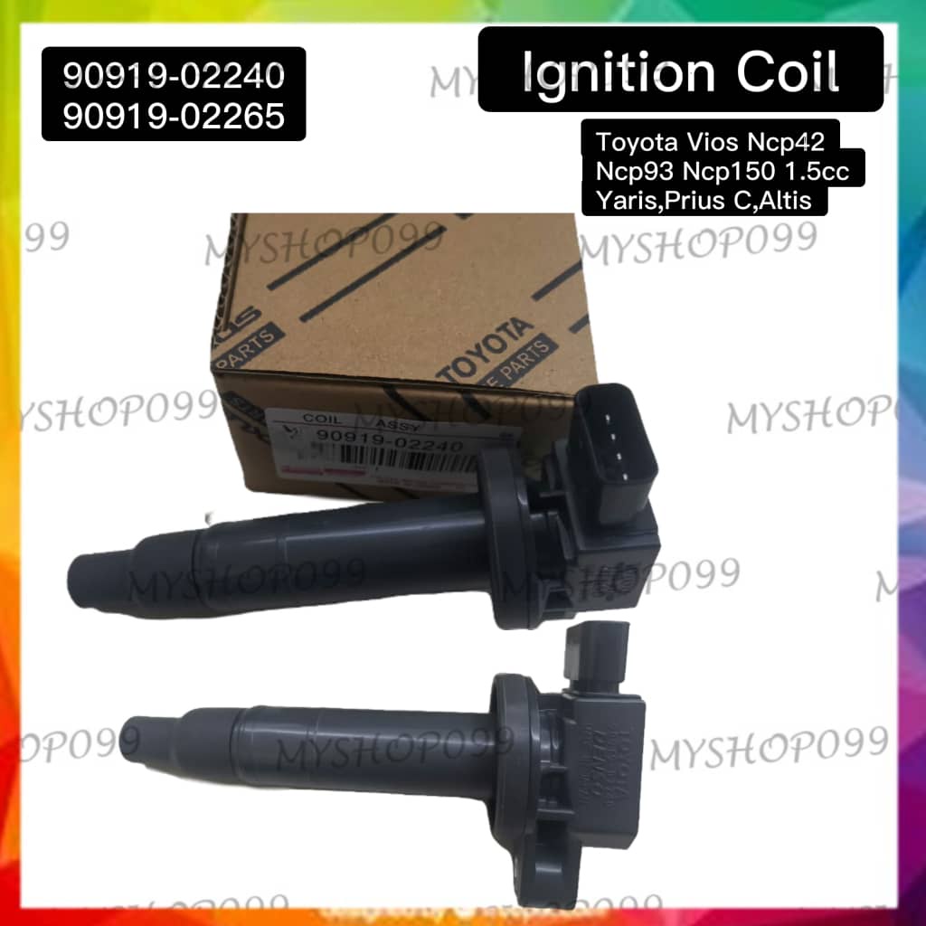 Toyota Vios NCP42 NCP93 NCP150 1.5CC Yaris Prius C Altis Ignition Plug ...